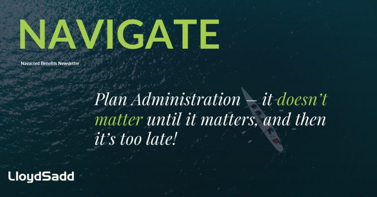 NAVIGATE Vol. 3 – Navacord Benefits Newsletter | Lloyd Sadd