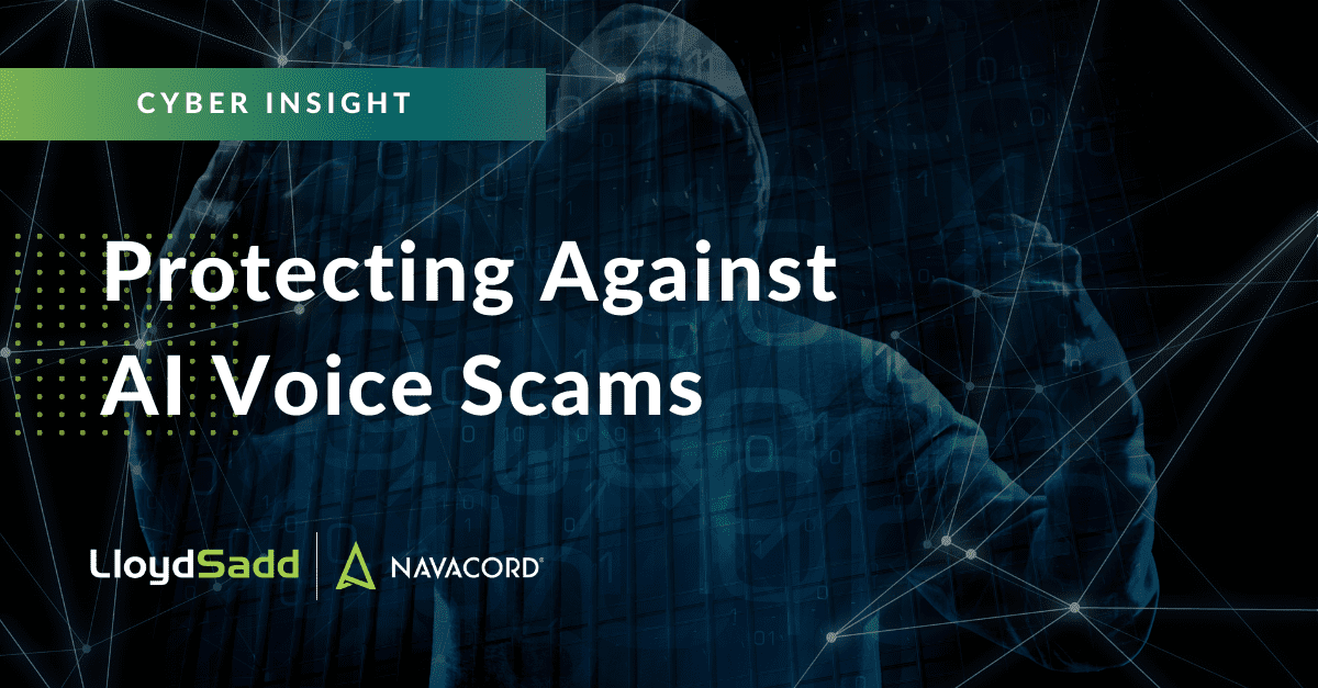 Protecting Against AI Voice Scams | Lloyd Sadd Protecting Against AI Voice Scams | Lloyd Sadd