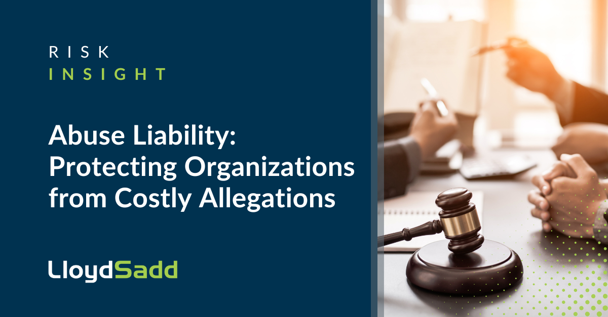 Abuse Liability: Protecting Organizations from Costly Allegations ...